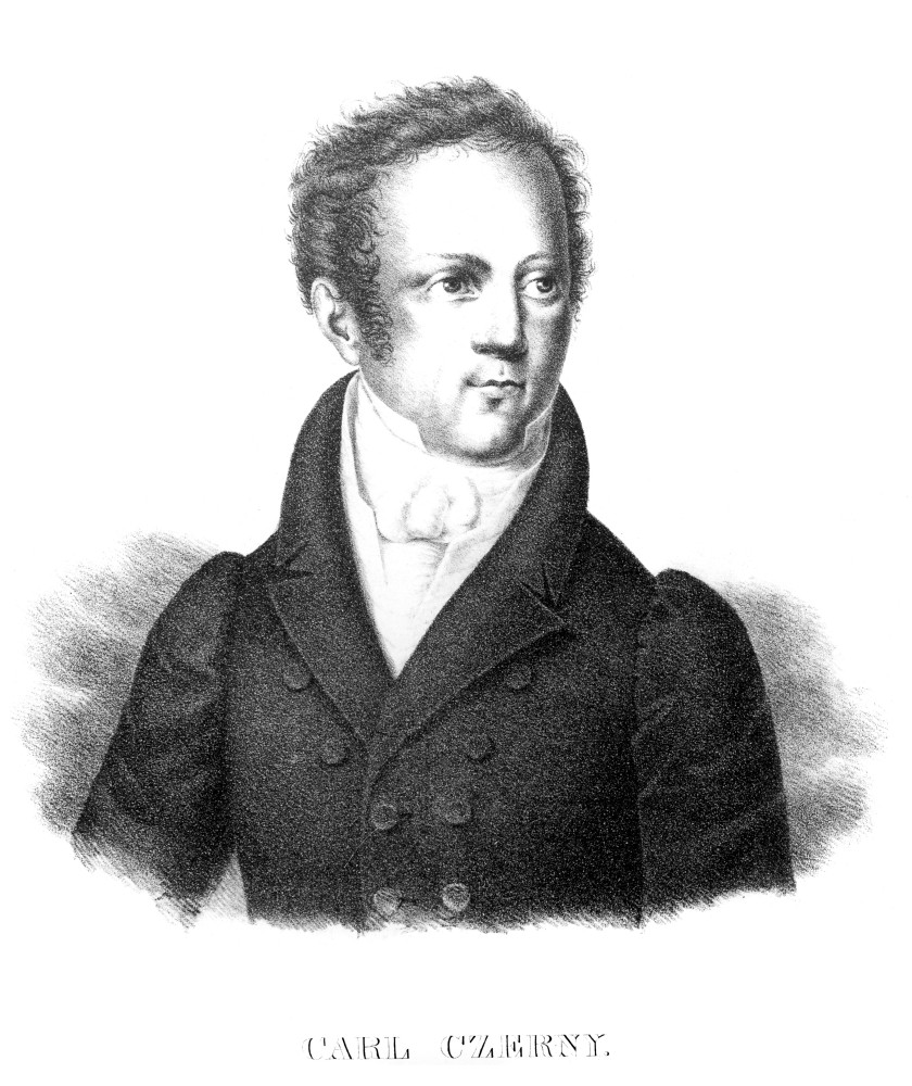 Karl Czerny (1791-1857). /Naustrian Pianist And Composer. Lithograph ...