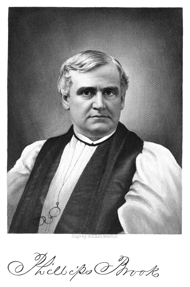 Phillips Brooks (1835-1893). /Namerican Episcopal Bishop. Steel ...