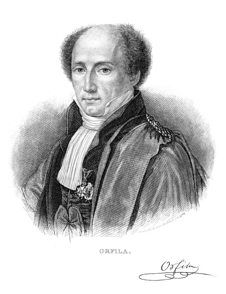 Matthieu Orfila (1787-1853). /Nfrench Chemist. Line-And-Stipple ...