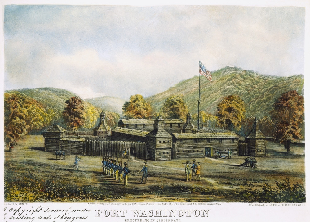 Fort Washington. /Na View Of Fort Washington In Cincinnati, Ohio ...