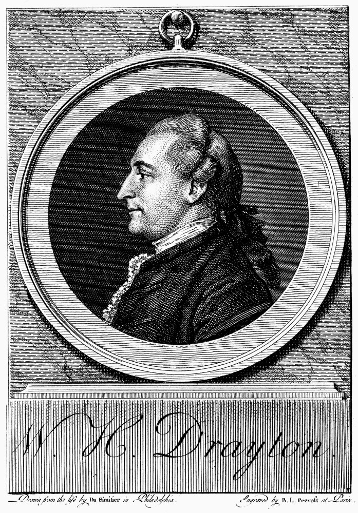 William Drayton (1732-1790). /Namerican Lawyer And Jurist From South ...