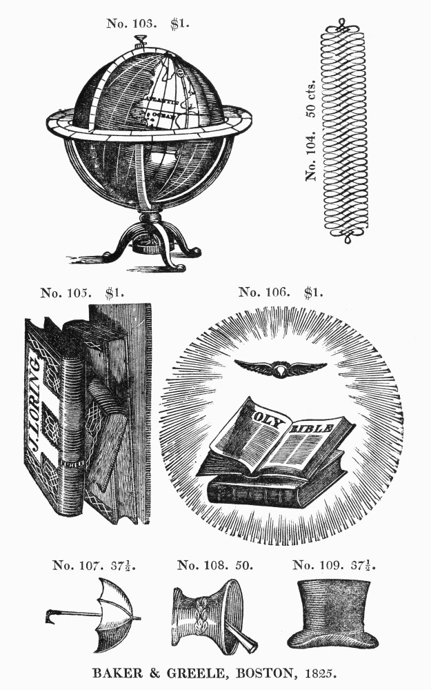 Printer'S Cut, 1825. /Nwood Engraving, From The Catalog Of Baker ...