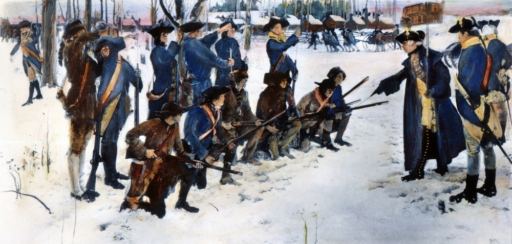 Valley Forge: Steuben, 1778. /Nbaron Friedrich Von Steuben Drilling ...