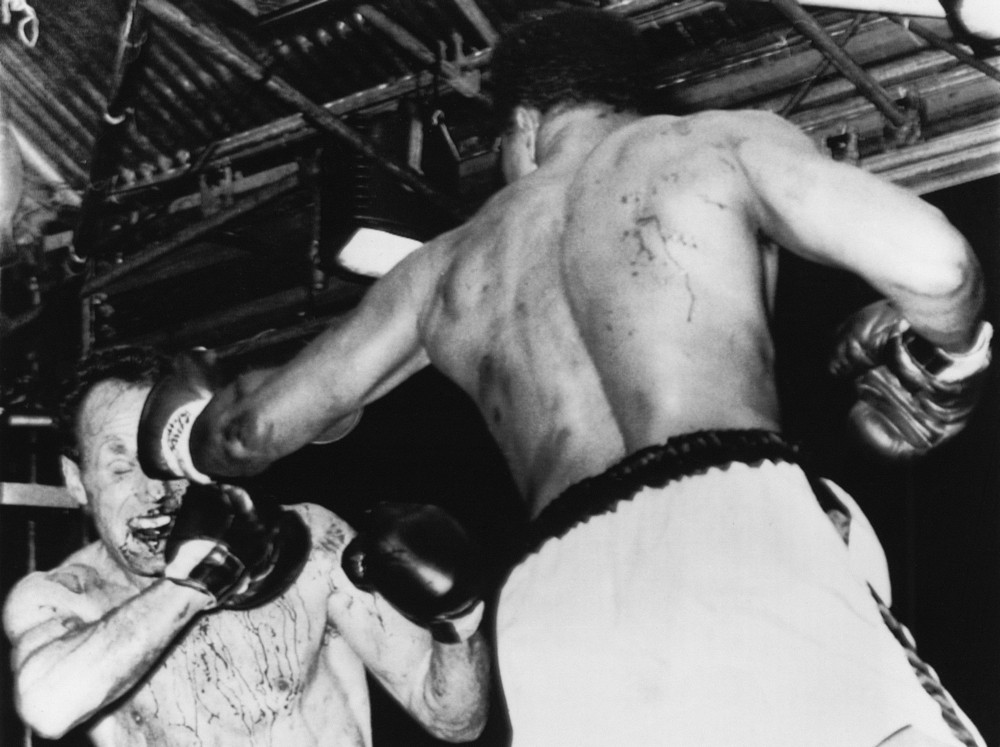 Cooper And Ali, 1966. /Nbritish Boxer Henry Cooper (Left) And Muhammad ...
