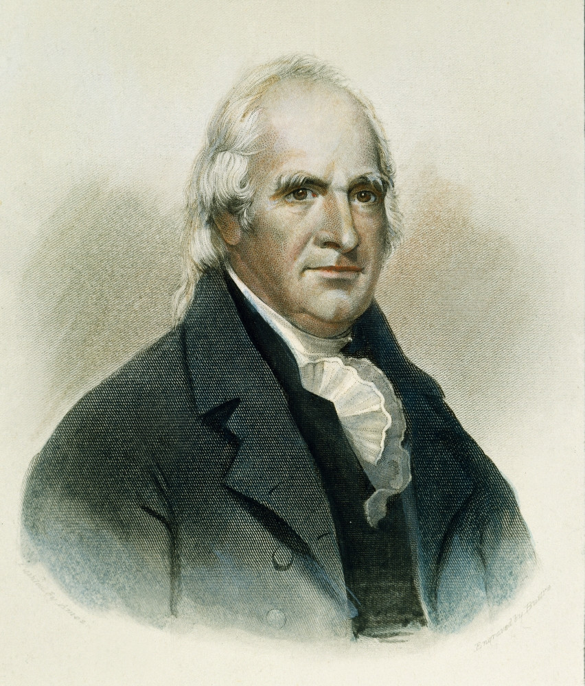 George Clinton (1739-1812). /Namerican Politician. Color Engraving ...