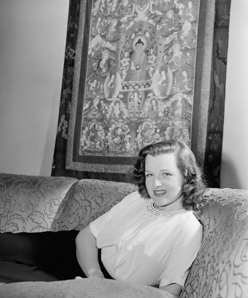 Jo Stafford (1917-2008). /Namerican Singer. Photograph By William P ...
