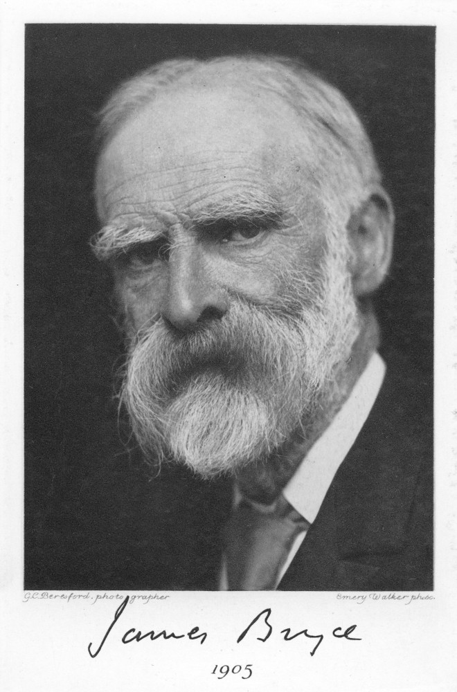 James Bryce (1838-1922). /Nviscount Bryce. British Jurist, Historian ...