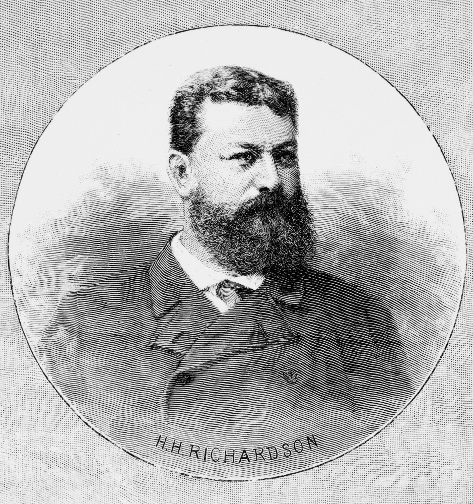 Henry Hobson Richardson /N(1838-1886). American Architect. Wood ...