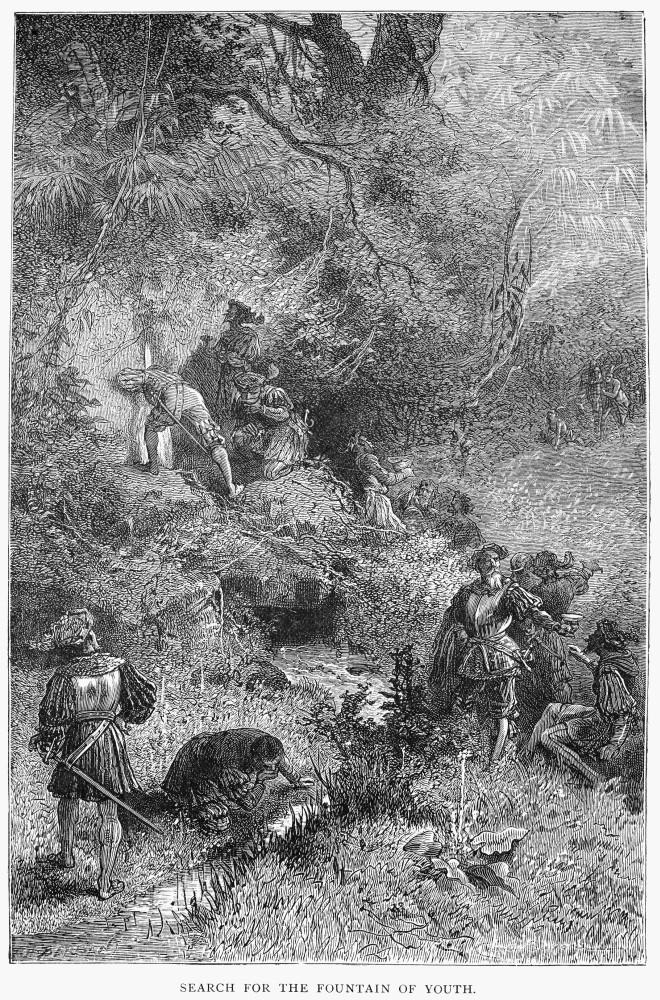 Juan Ponce De Leon /N(1460-1521). Spanish Explorer And Colonial ...