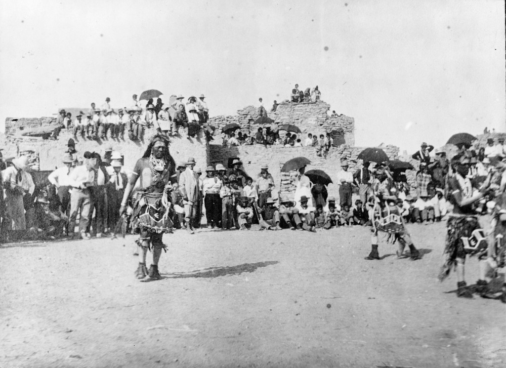 Hopi Snake Dance, C1900. /Nhopi Native Americans Performing A Snake ...