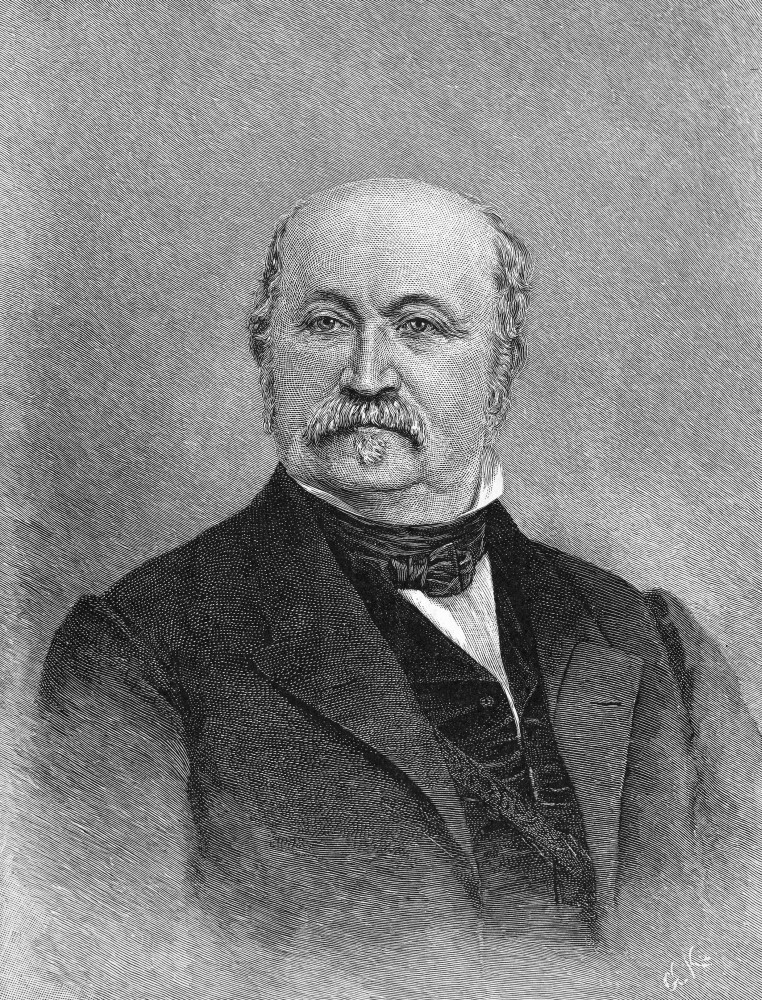 John A. Sutter (1803-1880). /Nswiss Pioneer In California. Wood ...
