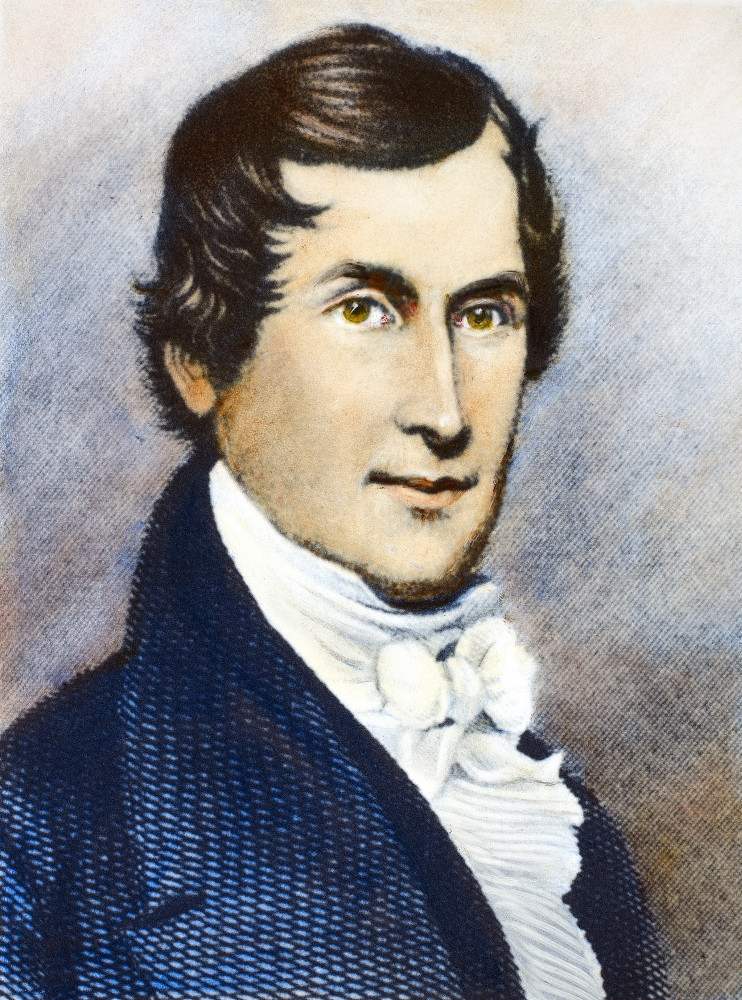 Canvass White (1790-1834). /Namerican Engineer. Line Engraving, 19Th ...