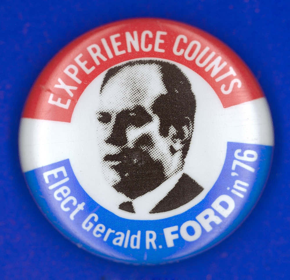 Presidential Campaign:1976. /Nrepublican Campaign Button From The 1976 ...