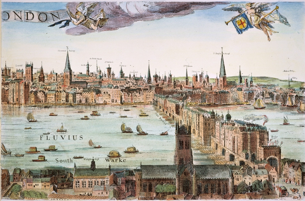 Visscher: London, 1616. /Ndetail From Claes Jansz Visscher'S 1616 View ...