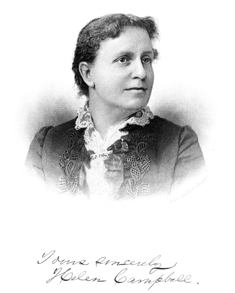 Helen Stuart Campbell (1839-1918). /Namerican Author And Social ...