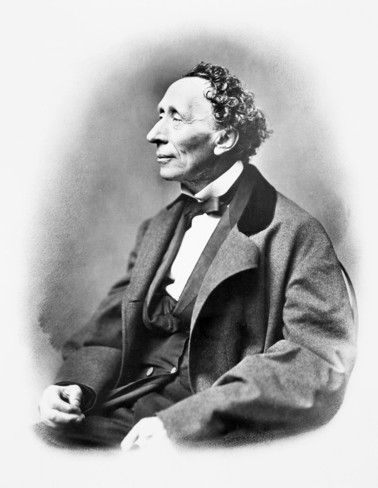 Hans Christian Andersen /N(1805-1875). Danish Writer. Poster Print by ...