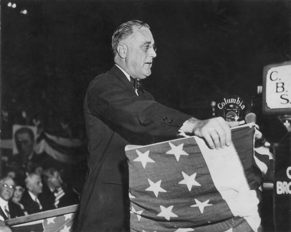 Franklin Delano Roosevelt /N(1882-1945). 32Nd President Of The United ...