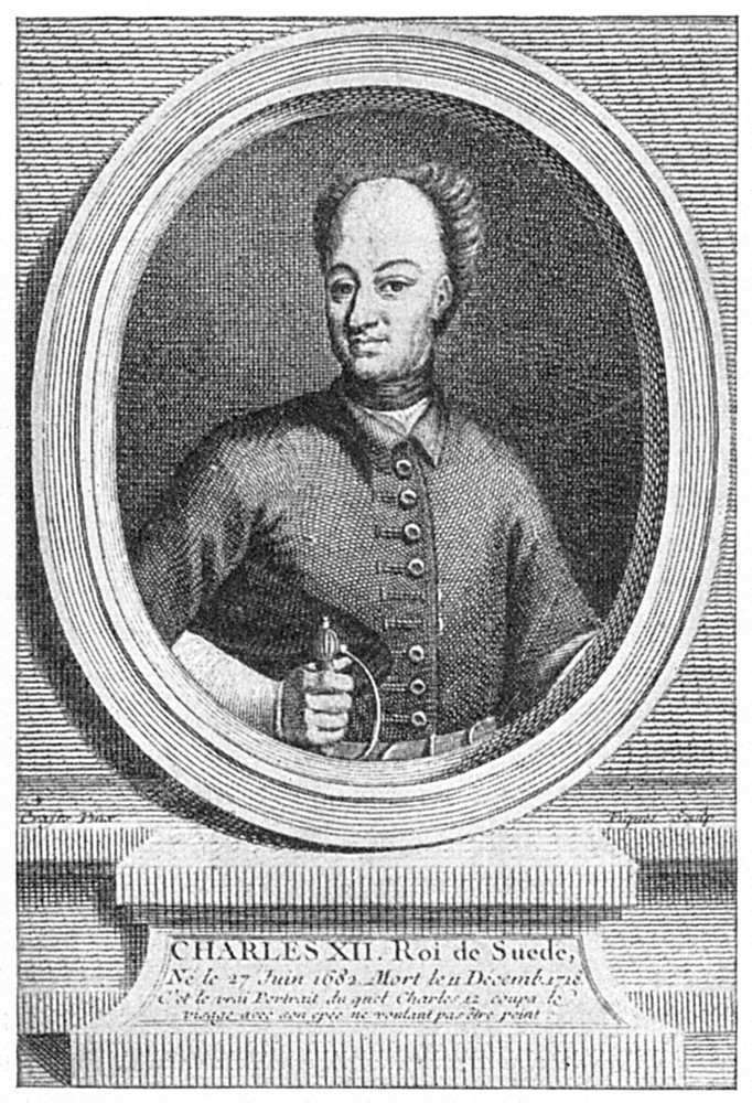 Charles Xii Of Sweden /N(1682-1718). King Of Sweden, 1697-1718 ...
