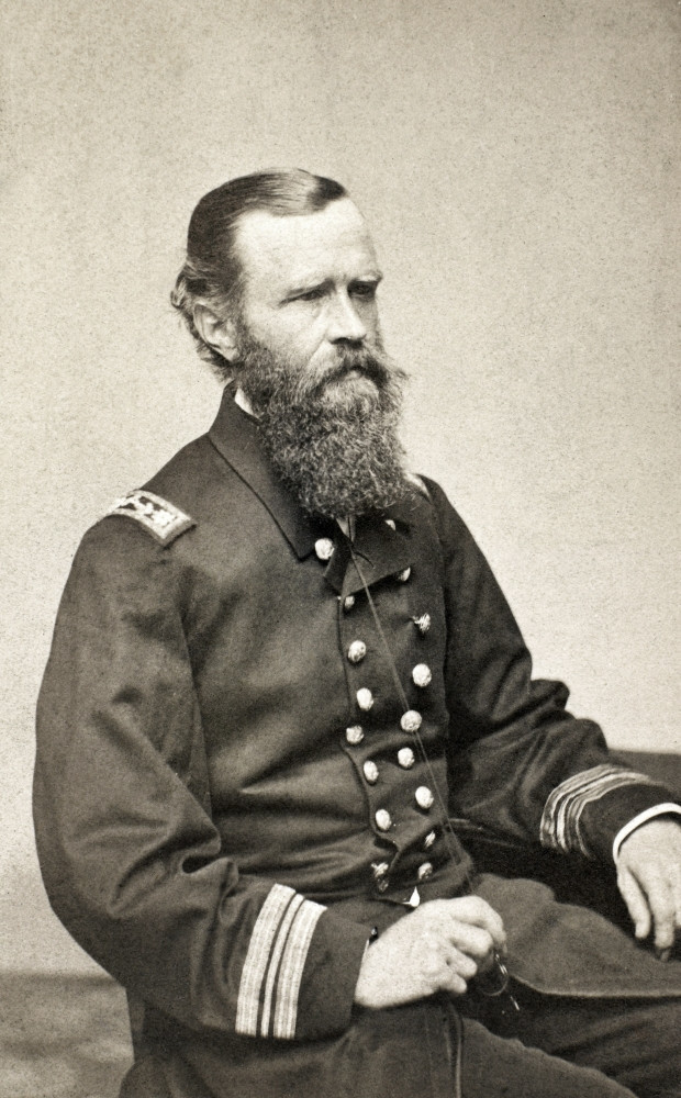 John L. Worden (1818-1897). /Njohn Lorimer Worden. American Naval ...