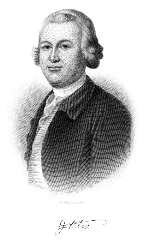 James Otis (1725-1783). /Namerican Revolutionary Patriot. Line And ...