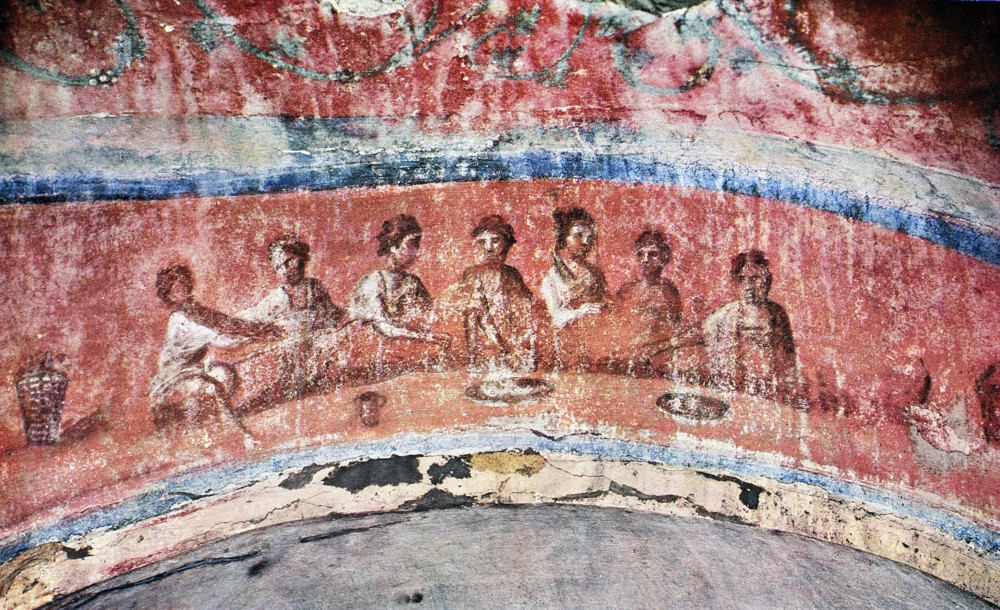 Breaking Of Bread. /Nfractio Panis (The Breaking Of Bread), Late 2Nd ...