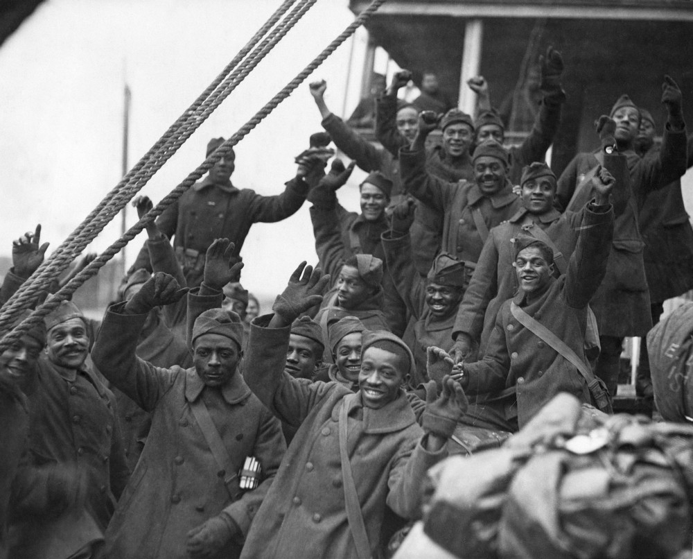 Wwi: 369Th Infantry, C1918. /Nmembers Of The 369Th Infantry Regiment ...