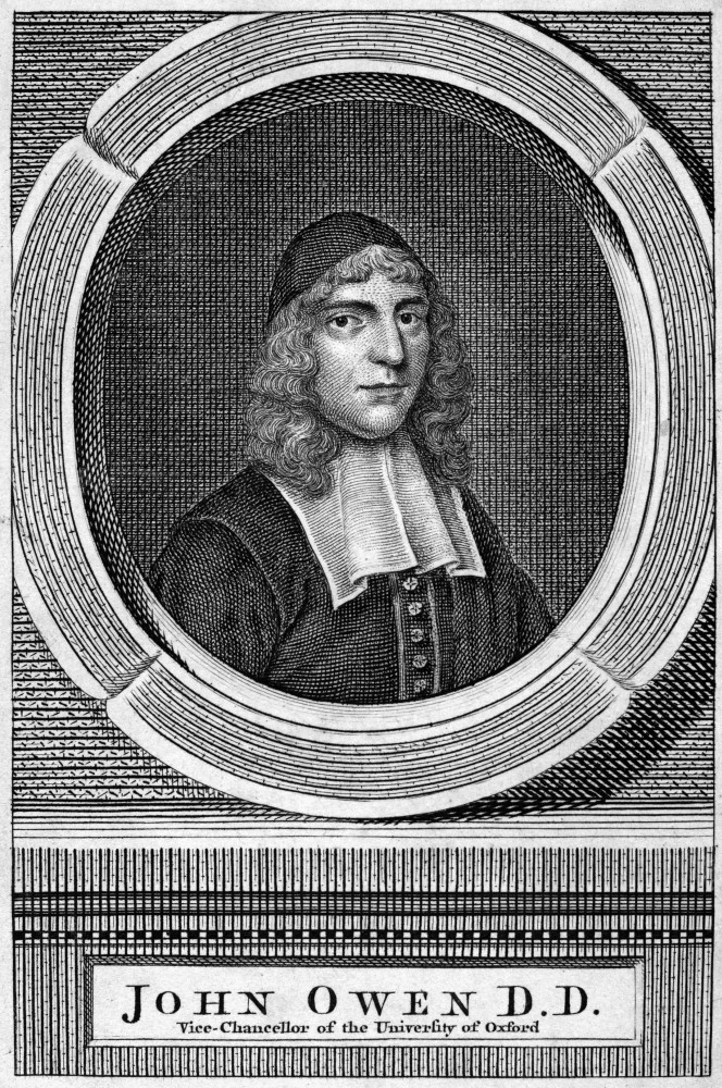 John Owen (1616-1683). /Nenglish Puritan Pastor And Theologian. Copper ...