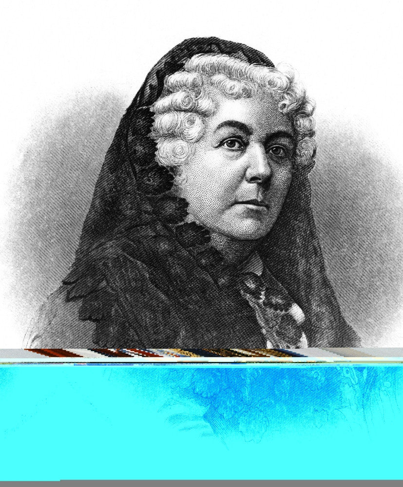 Elizabeth Cady Stanton /N(1815-1902). American Women'S Suffrage ...