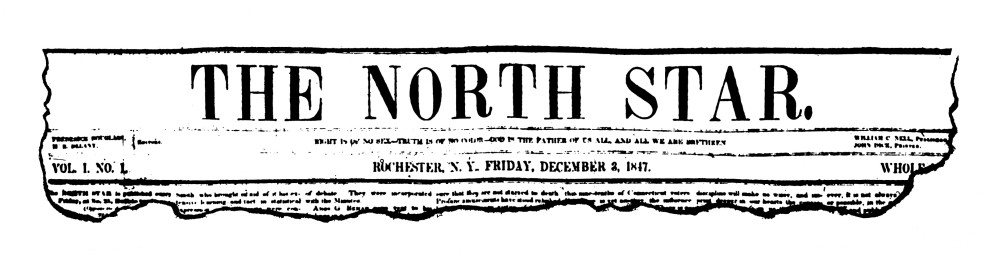 The North Star, 1847. /Nmasthead Of The First Issue Of Frederick ...