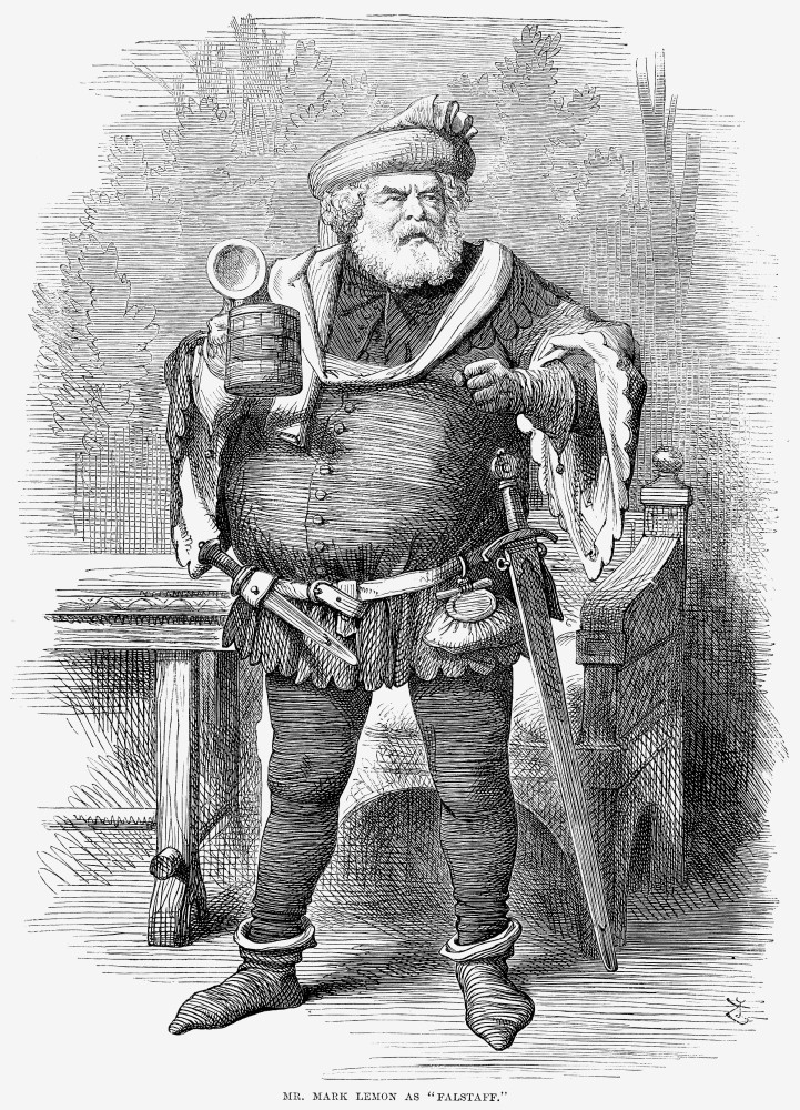 Mark Lemon (1809-1870). /Nenglish Editor And Writer. Wood Engraving ...