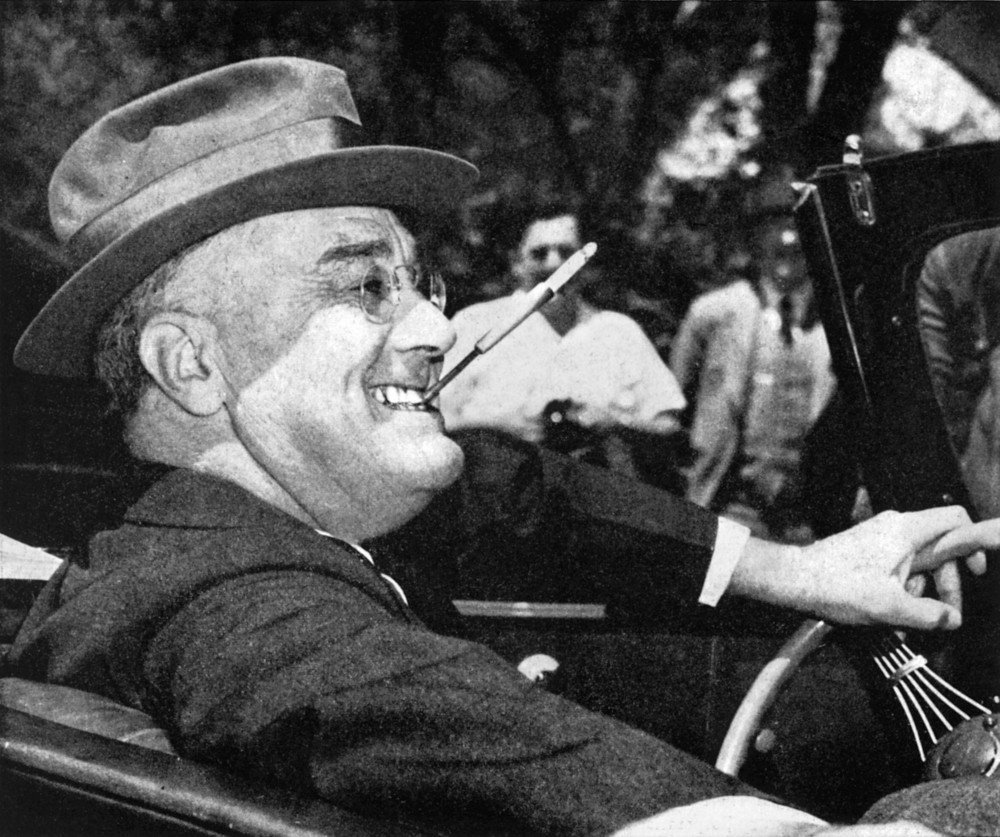 Franklin Delano Roosevelt /N(1882-1945). 32Nd President Of The United ...