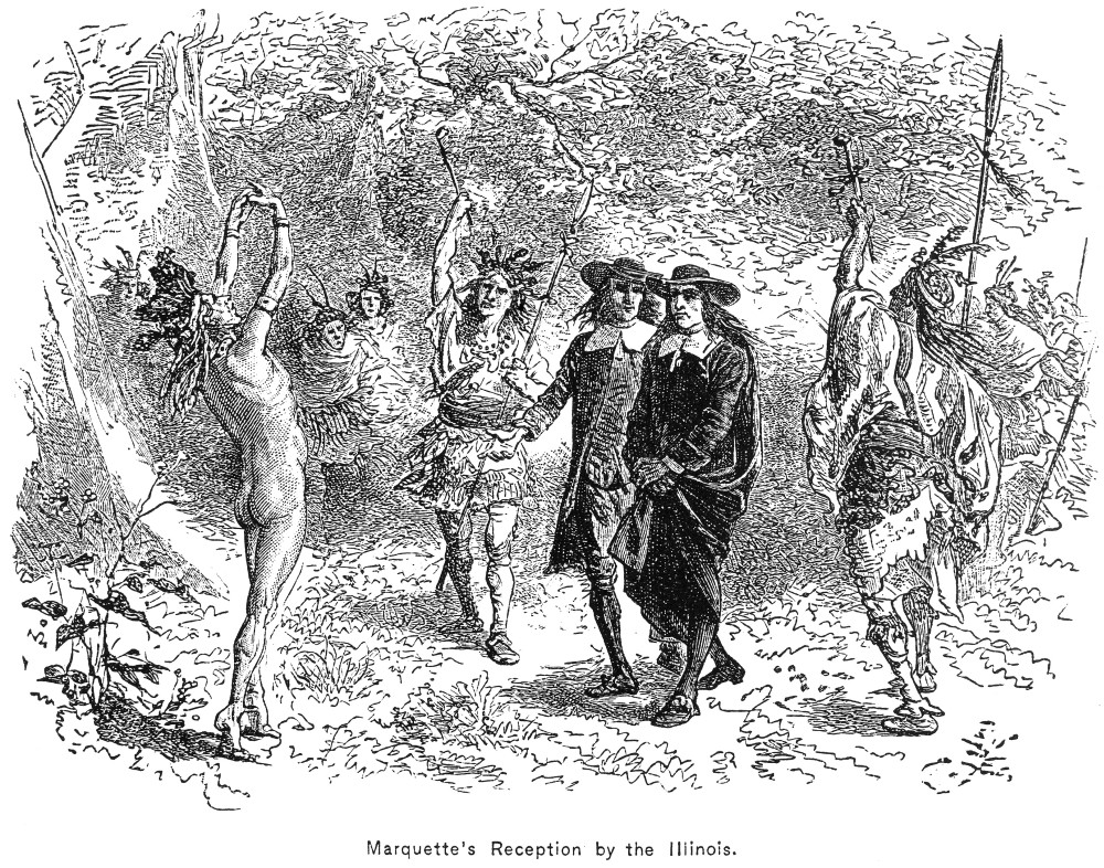 Louis Jolliet (1645-1700). /Nfrench Explorer. Father Jacques Marquette ...