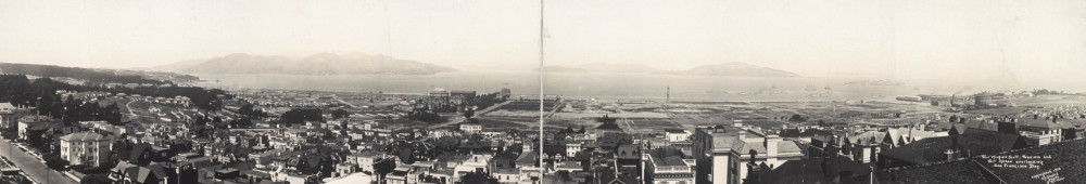 Fort Winfield Scott, 1919. /Npanoramic View Of Fort Winfield Scott, The ...