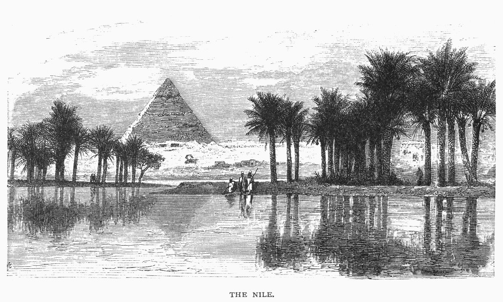 Nile River Drawing