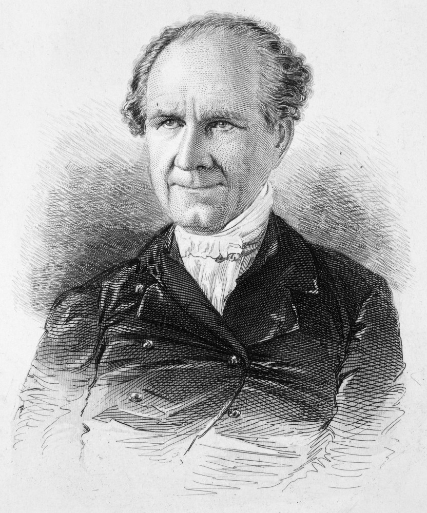 Sam Houston (1793-1863). /Namerican Soldier And Political Leader. Steel ...