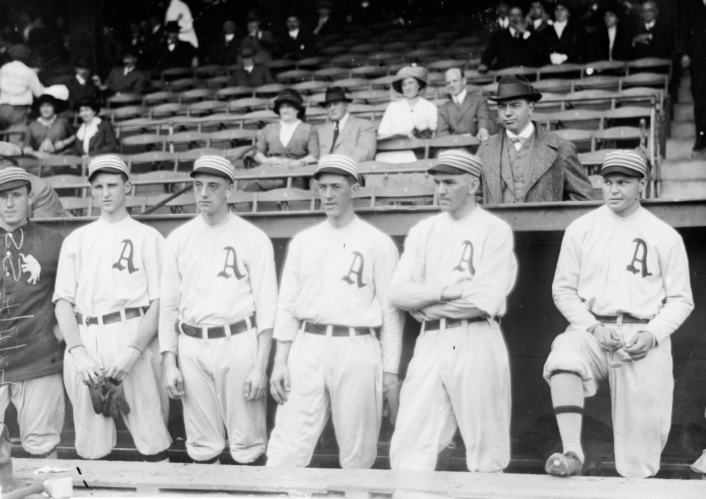 Philadelphia Athletics, 1914. /Nbilly Orr, Herb Pennock, Weldon Wyckoff ...