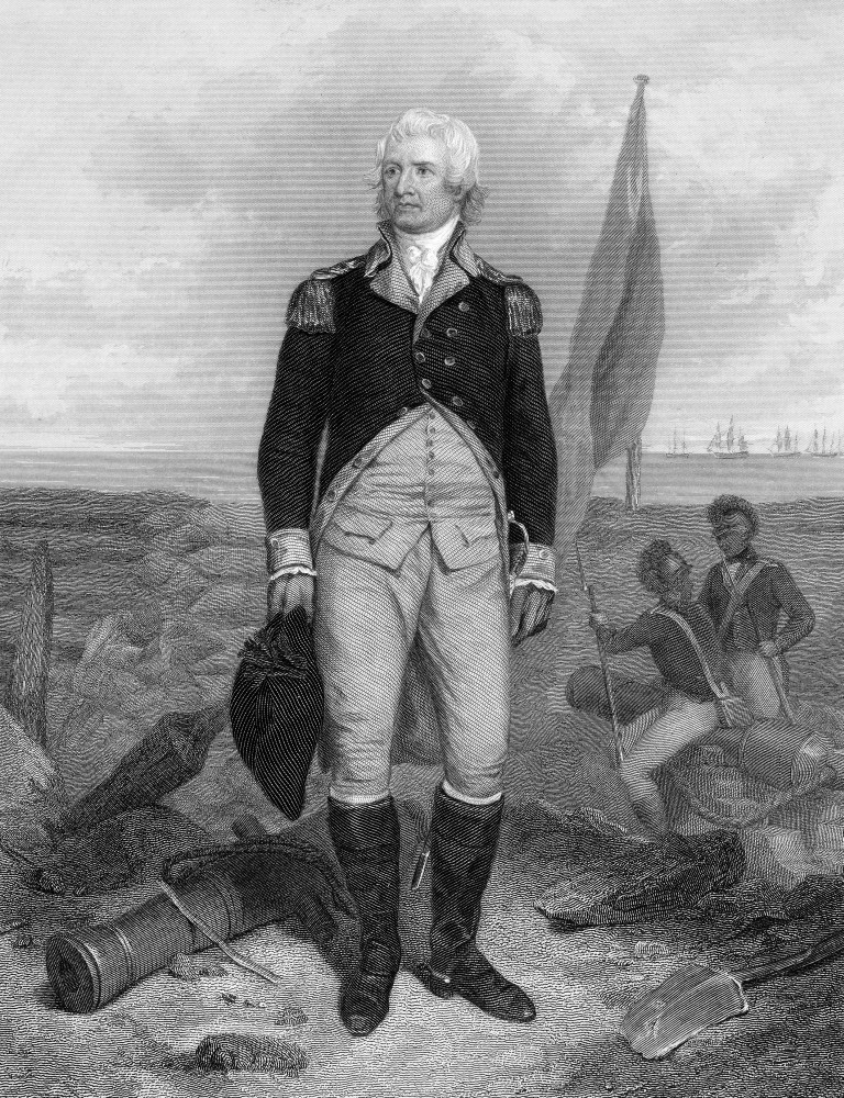 William Moultrie /N(1730-1805). American Revolutionary General. Steel ...