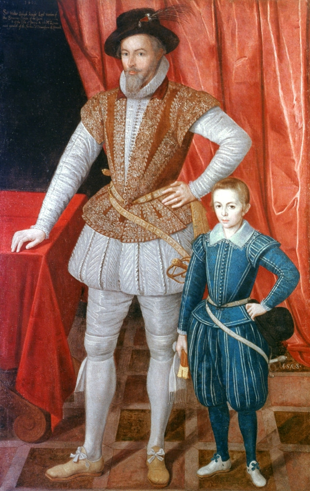 Sir Walter Raleigh /N(1552-1618). English Adventurer, Courtier, And ...