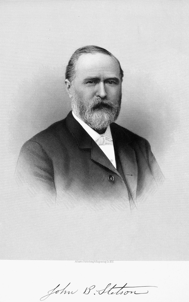 John Batterson Stetson /N(1830-1906). American Hat Manufacuter. Steel ...