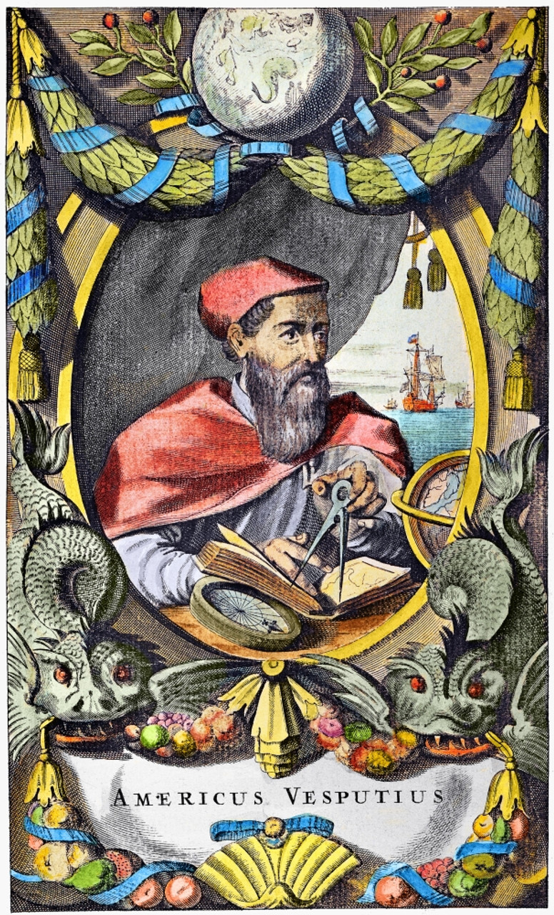amerigo vespucci coloring pages