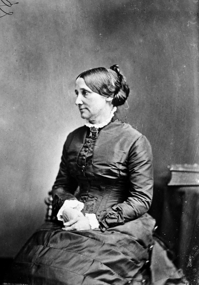 Lucy Hayes (1831-1889). /Nmrs. Rutherford B. Hayes. Photograph By ...