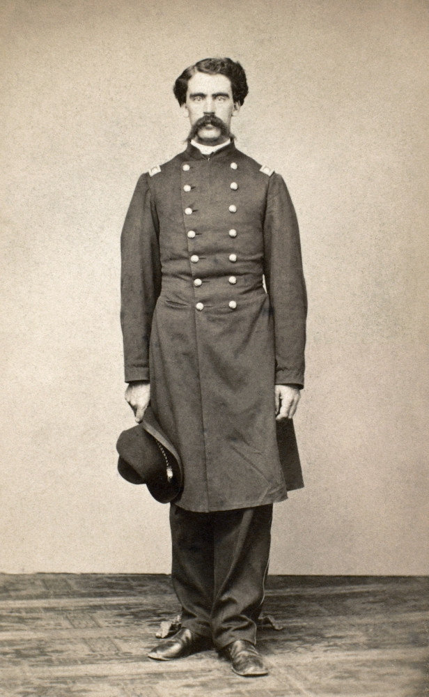 Civil War: Union Soldier. /Noriginal Carte-De-Visite Photograph Of A ...