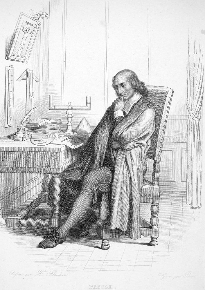 Blaise Pascal (1623-1662). /Nfrench Scientist And Philosopher. French ...