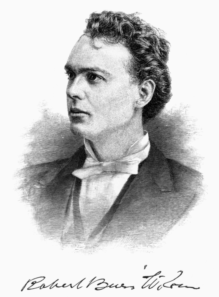 Robert Burns Wilson /N(1850-1916). American Painter And Poet. Wood ...