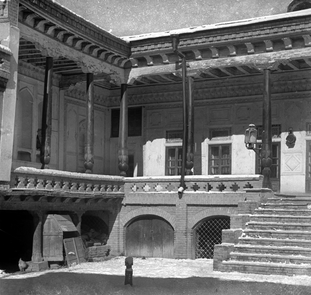 Samarkand: Sart Home, C1910. /Nin The Courtyard Of A Sart Home. The ...