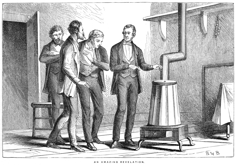 Charles Goodyear /N(1800-1860). American Inventor. Goodyear Explaining ...