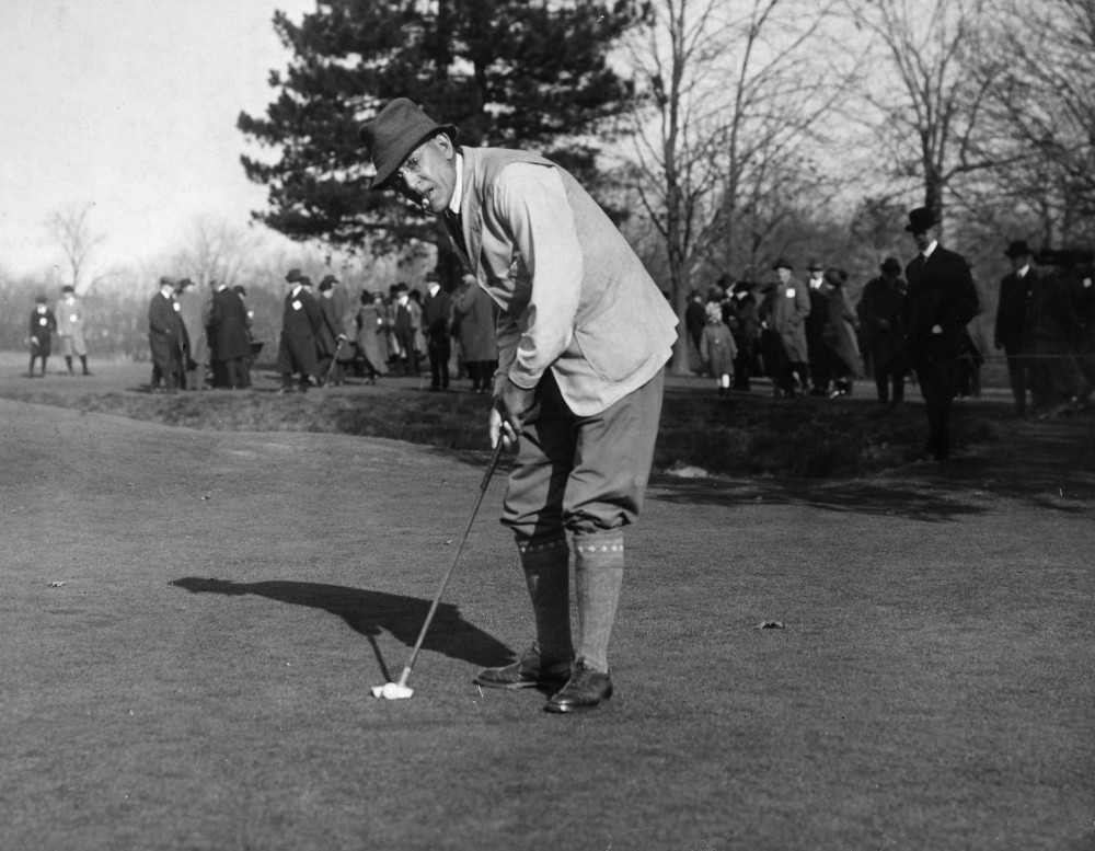 Walter Travis (1862-1927). /Namerican (Australian-Born) Golfer ...