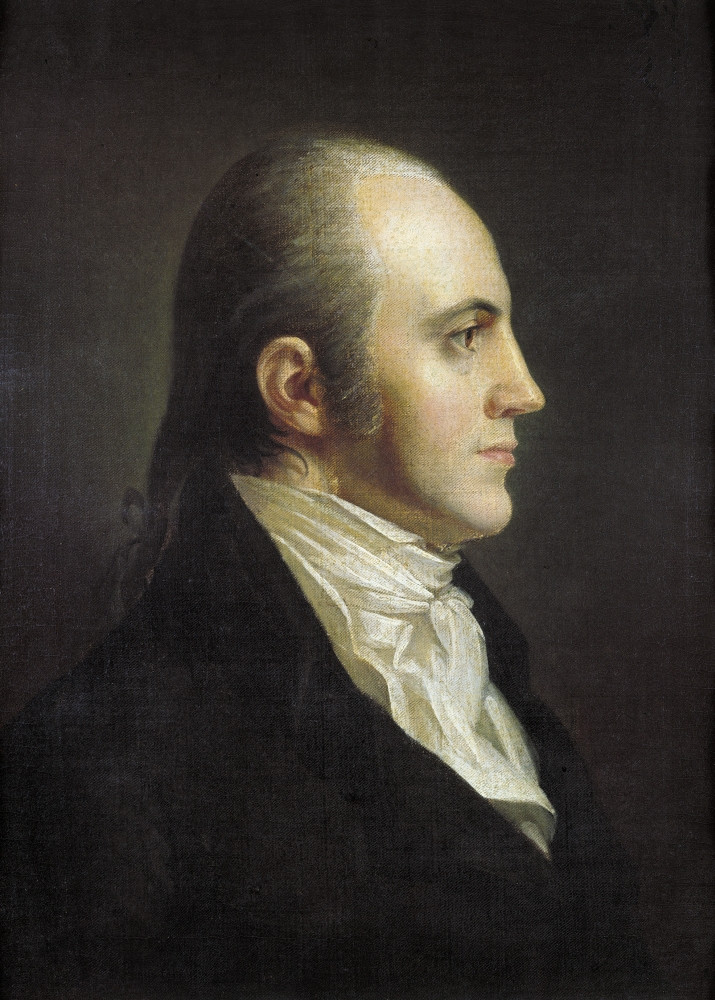 Aaron Burr (1756-1836). /Namerican Political Leader. Oil Painting By ...