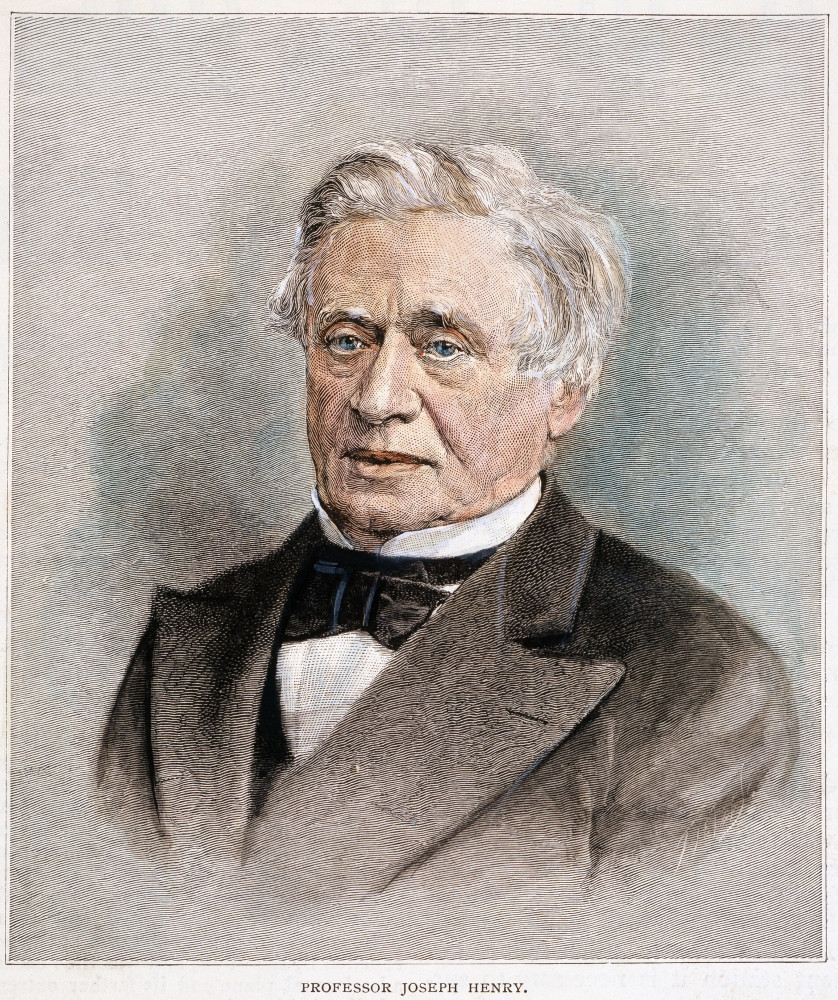 Joseph Henry (1797-1878). /Namerican Physicist And First Secretary Of ...