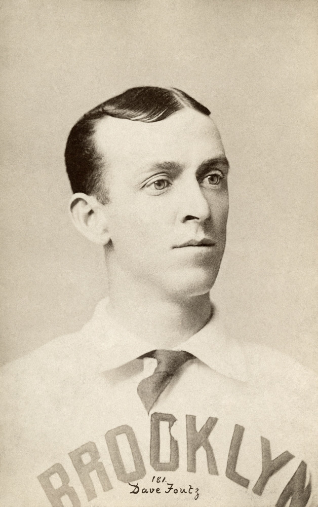 Dave Foutz (1856-1897). /Namerican Baseball Player. Photographed While ...